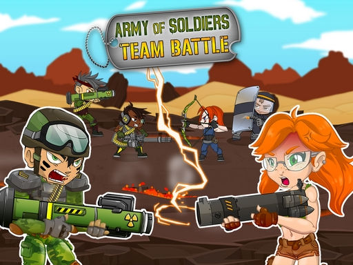 Play Army of soldiers : Team Battle free online game at H5games.online