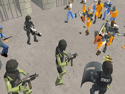 Play Battle Simulator Prison & Police free online game at H5games.online