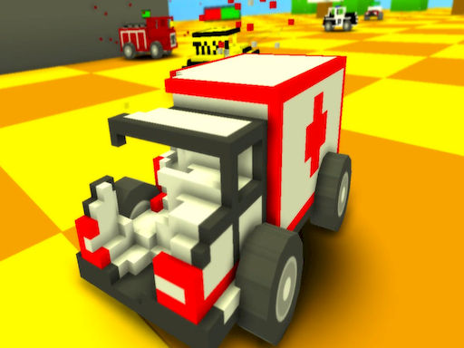 Play Blocky Demolition Derby free online game at H5games.online