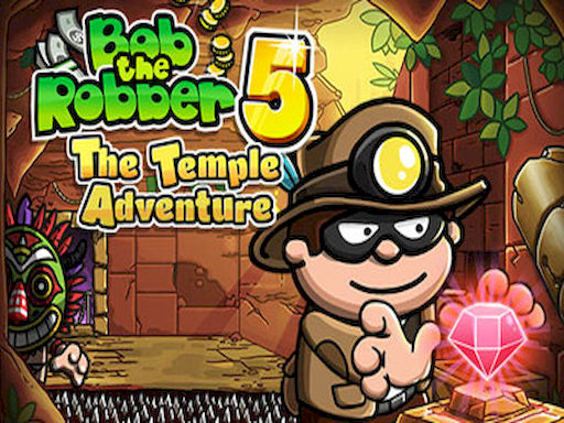 Play Bob The Robber 5: Temple Adventure free online game at H5games.online