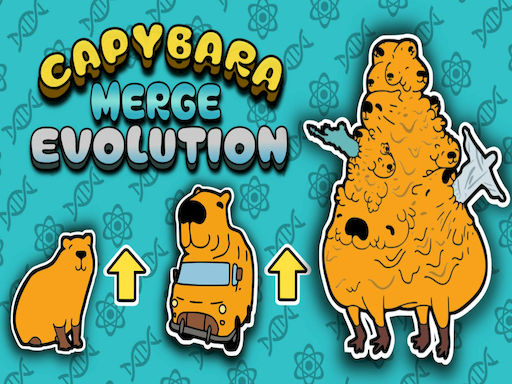 Play Capybara Merge Evolution free online game at H5games.online