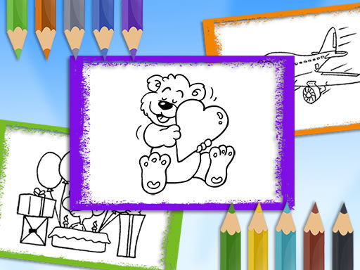 Play Cartoon Coloring Book free online game at H5games.online