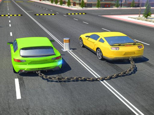 Play Chained Cars against Ramp hulk game free online game at H5games.online