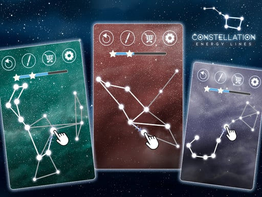 Play Constellation Energy Lines free online game at H5games.online