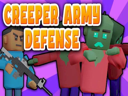 Play Creeper Army Defense free online game at H5games.online