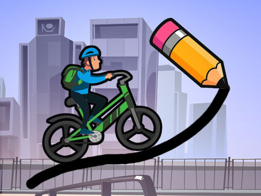 Play Draw The Bike Bridge free online game at H5games.online