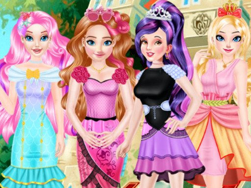 Play Ever After High Makeover Party free online game at H5games.online