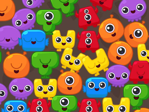 Play Fluffy Monsters Match free online game at H5games.online