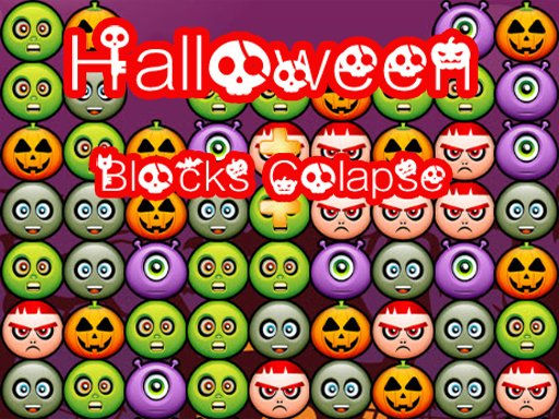 Play Halloween Block Collapse Delux free online game at H5games.online