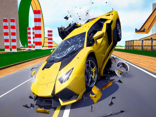 Play Hyper Cars Ramp Crash free online game at H5games.online