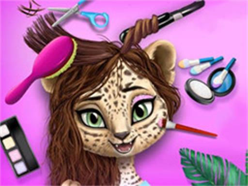 Play Jungle Animal Summer Makeover Game free online game at H5games.online