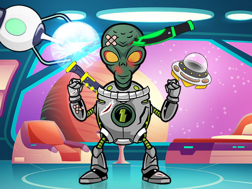 Play Kick The Alien free online game at H5games.online