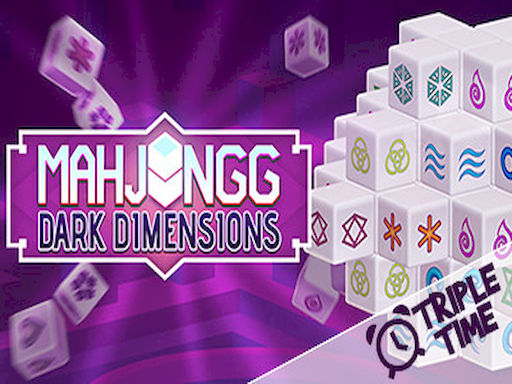 Play Mahjong Dark Dimension: Triple Time free online game at H5games.online