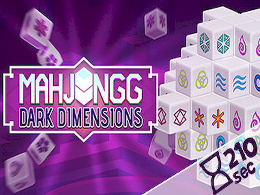 Play Mahjong Dark Dimensions: 210 seconds free online game at H5games ...
