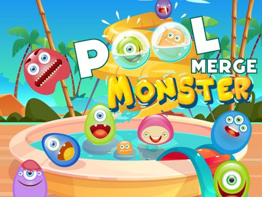 Play Merge Monster : Pool Party free online game at H5games.online