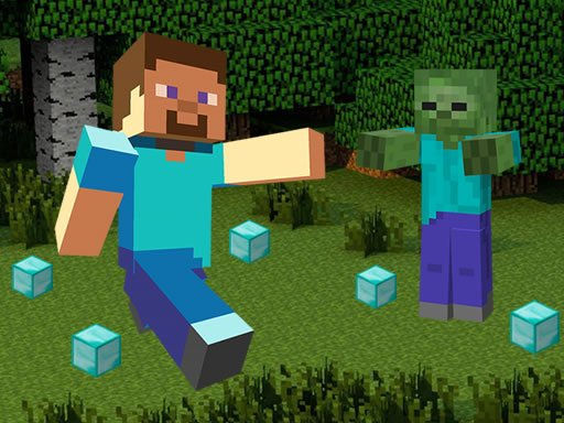 Play Minecraft Hidden Diamond Blocks free online game at H5games.online