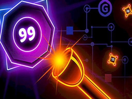 Play Neon Blaster free online game at H5games.online