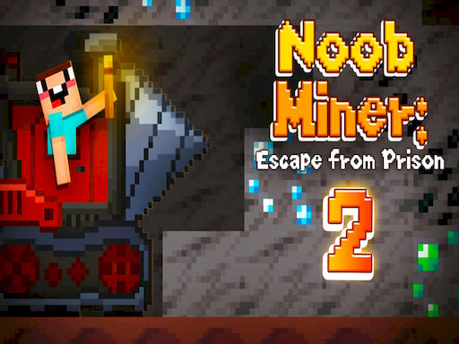 Play Noob Miner 2 Escape form Prison free online game at H5games.online