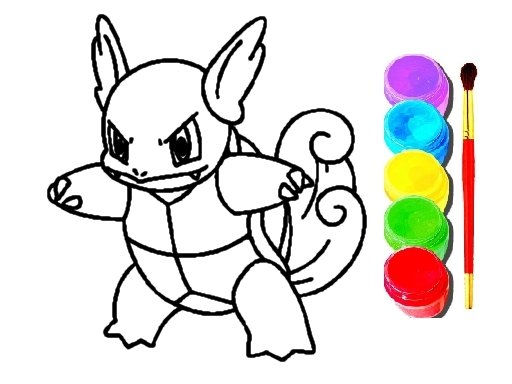 Play Pokemon Coloring Book free online game at H5games.online