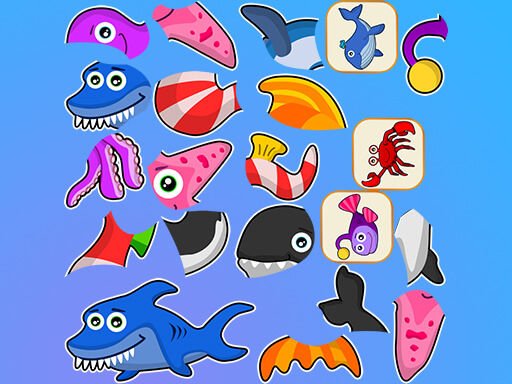 Play Puzzle Time - Sea Creatures free online game at H5games.online