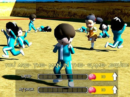 Play Squid Game Crowd free online game at H5games.online