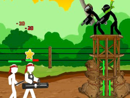 Play Stickman Army The Resistance free online game at H5games.online