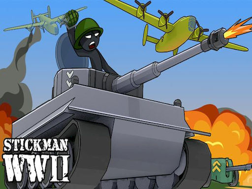 Play Stickman WW2 free online game at H5games.online
