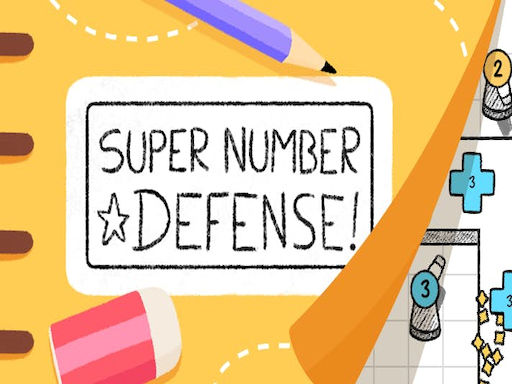 Play Super Number Defense free online game at H5games.online