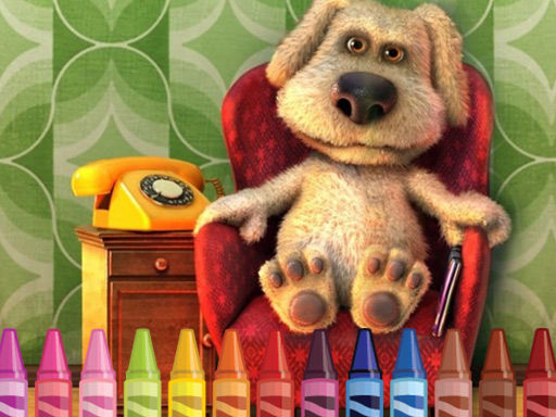 Play Talking Ben Coloring free online game at H5games.online