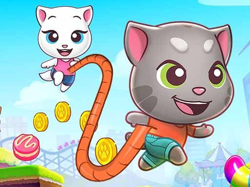 Play Tom & Angela Jump free online game at H5games.online