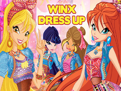 Play Winx Club: Dress up free online game at H5games.online