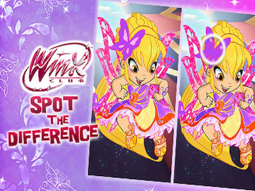 Play Winx Club Spot the Differences free online game at H5games.online
