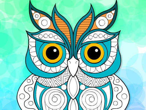 Play Zentangle Coloring Book free online game at H5games.online